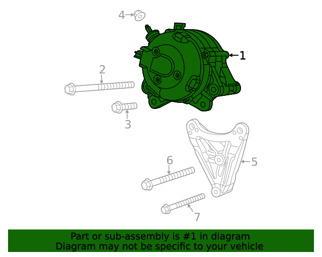 2018-2021 Jeep Alternator 56029803AA | TascaParts.com