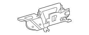 230-545-32-40 - Control Module Bracket 2011-2012 Mercedes-Benz ...