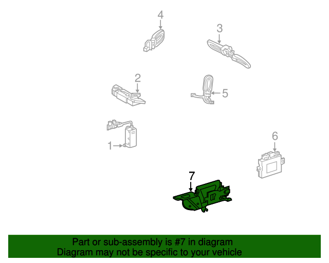230-545-32-40 - Control Module Bracket 2011-2012 Mercedes-Benz ...