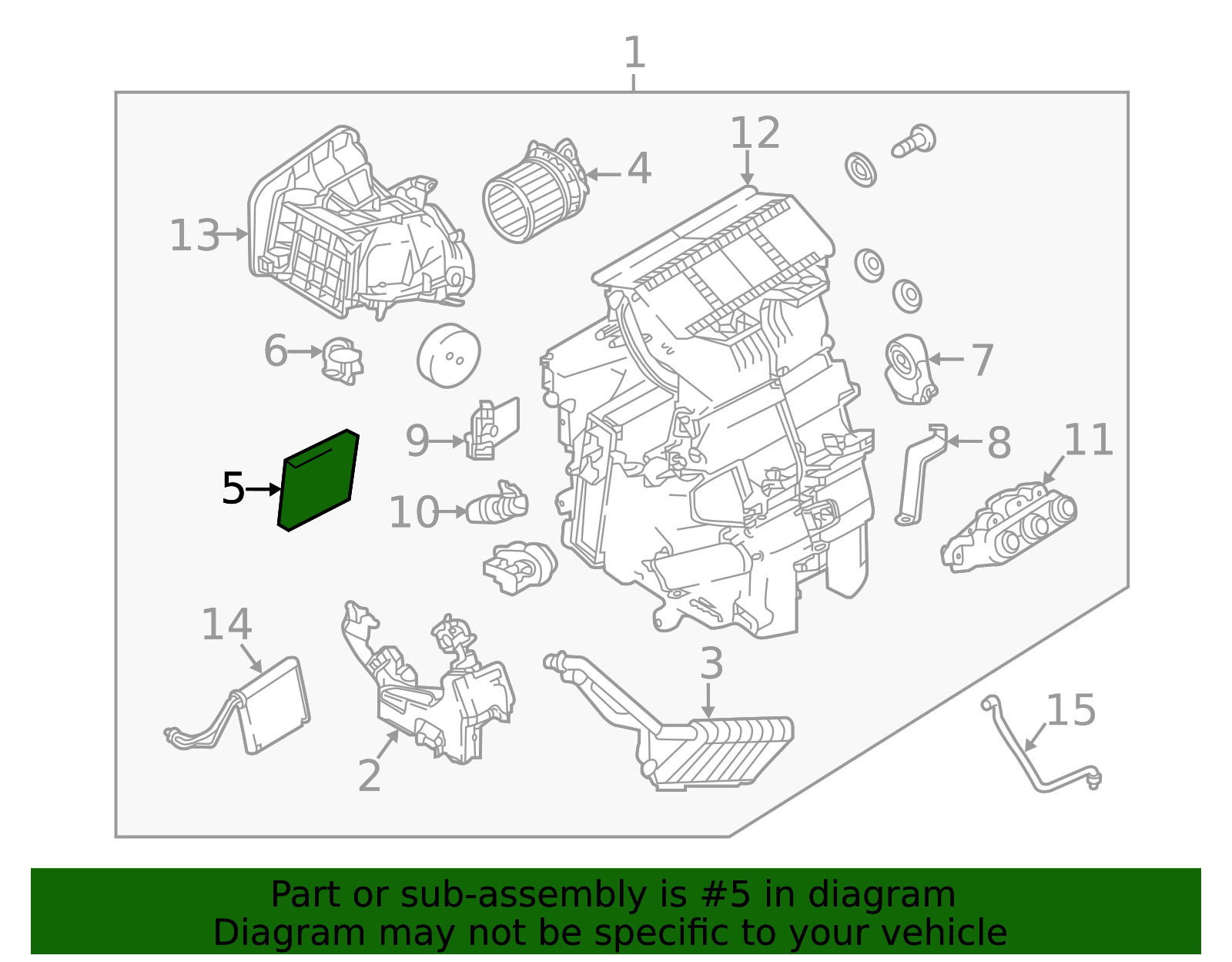2018-2025 Nissan Air Filter 27891-5RB0C | Nissan Parts Central