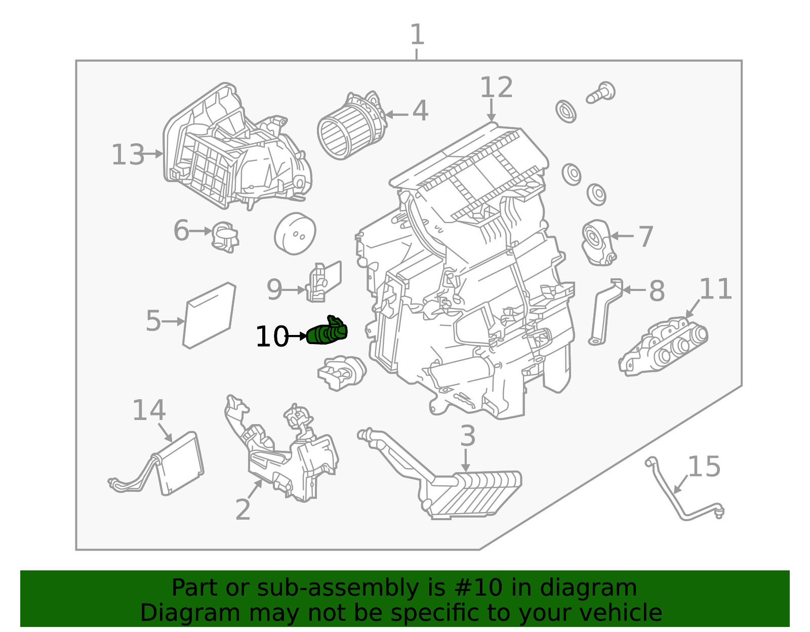 2018-2024 Nissan Ambient Temp Sensor 27726-5RB0A | My Nissan Part