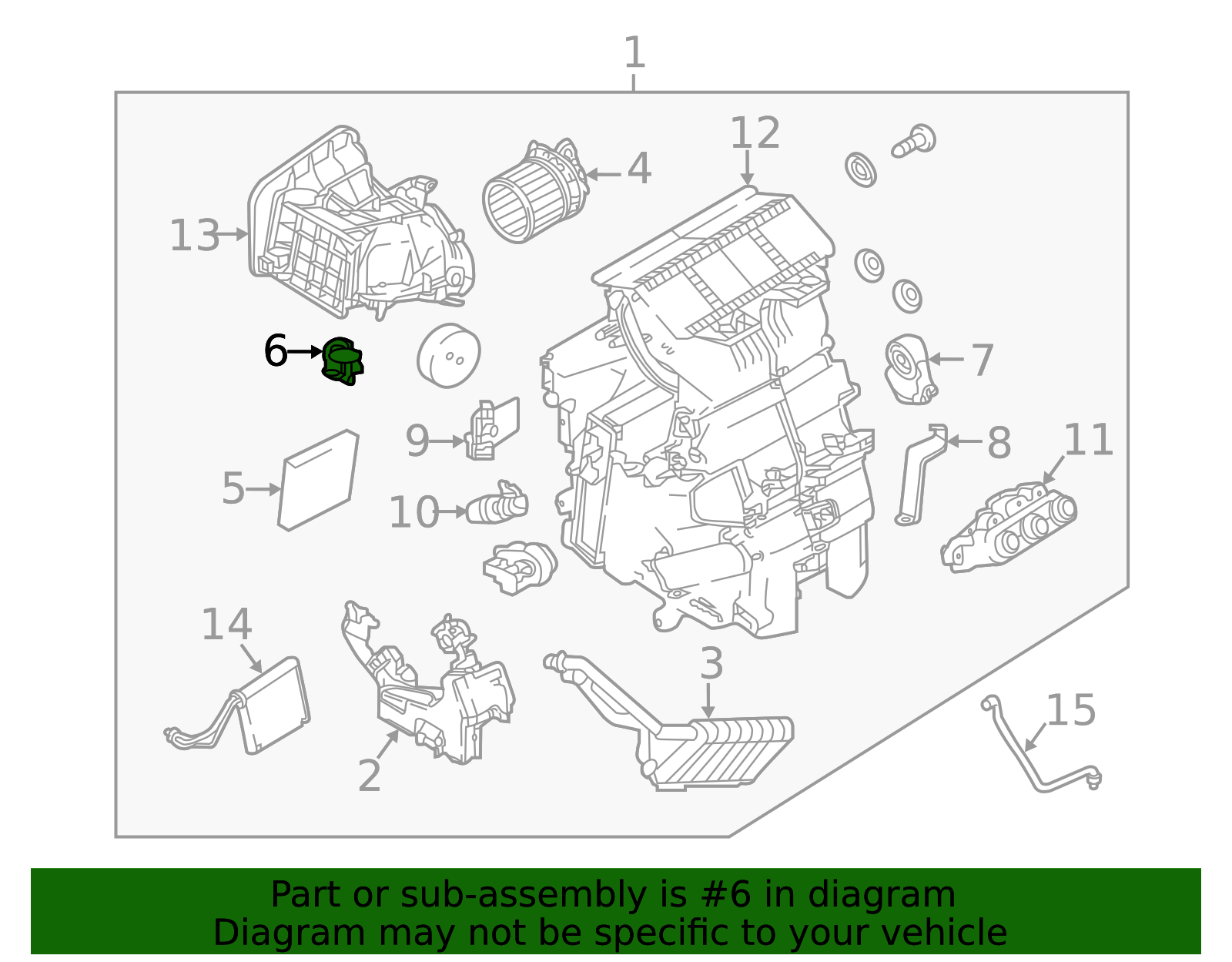 2018-2025 Nissan Actuator 27730-5RB0A | Nissan Parts Central
