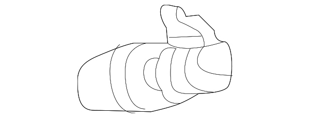 27726-5RB0A - Cabin Air Temperature Sensor Aspirator Tube 2018-2024 ...