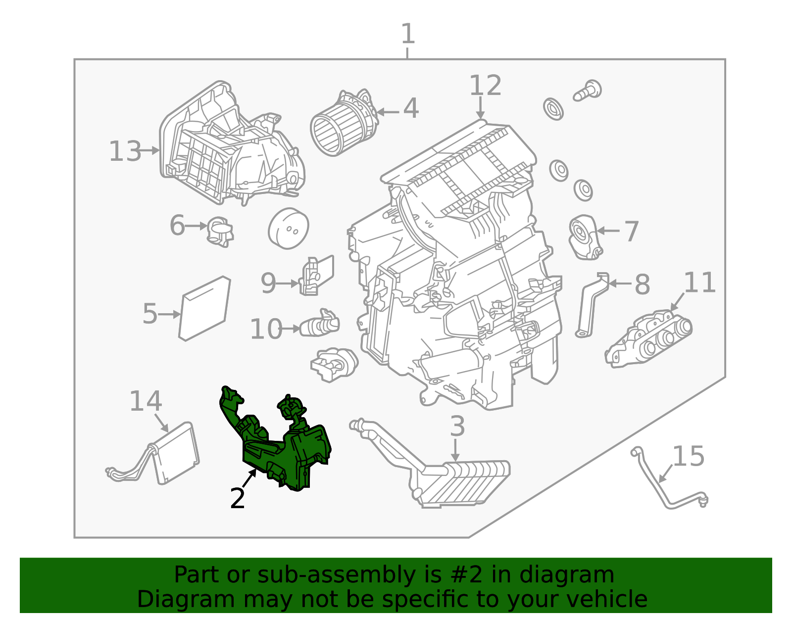27126-5RB1A - Cabin Air Intake Duct 2018-2025 Nissan | Nissan Parts ...