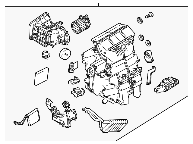 2018-2024 Nissan Kicks AC & Heater Assembly 27210-5RL2A | OEM Parts Online