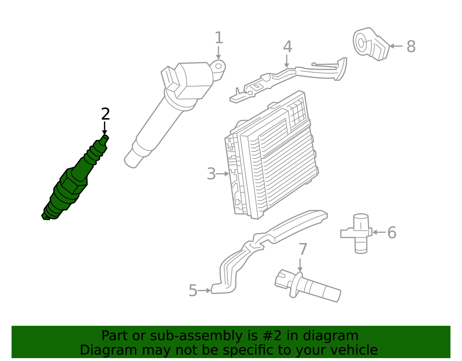 90919-01263 - Spark Plug For 2013-2025 Lexus | Lexus OE Parts