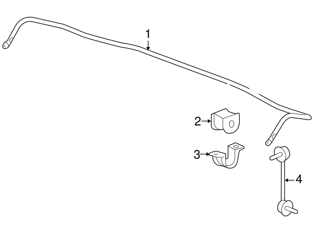 52300-TP7-A02 - Stabilizer Bar 2013-2015 Honda Crosstour | Honda Parts ...