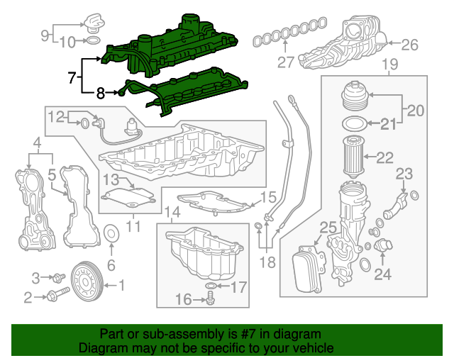 2016-2021 GM Front Seal 24585065 | TascaParts.com