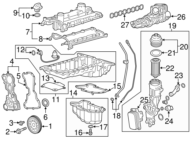 12645141 GM Engine Valve Cover Gasket | GM Parts Store