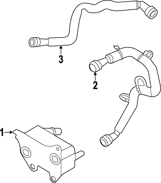 2022-2023 Ford F-150 Lightning Oil Cooler NL3Z-7869-A | QuirkParts