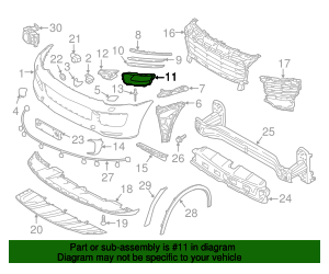 2015-2018 Porsche Cayenne Air Duct 958-505-333-50-9B9 | OEM Parts Online