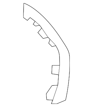 253-885-02-07 - Lower Trim 2020-2022 Mercedes-Benz GLC 43 AMG ...