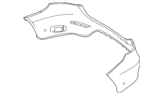 2020 Mercedes-Benz Bumper Cover 253-880-01-07-9999 | MB OEM Parts