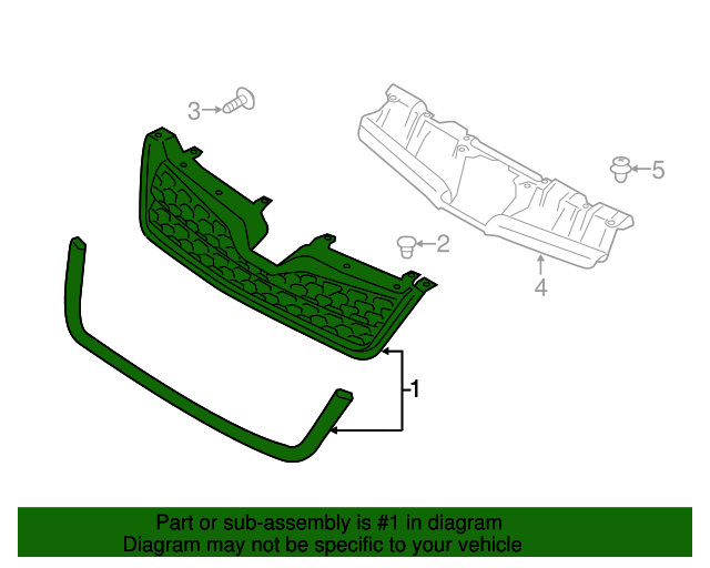 2017-2018 Subaru Forester OEM NEW 2017-18 Subaru Forester Lower Front ...