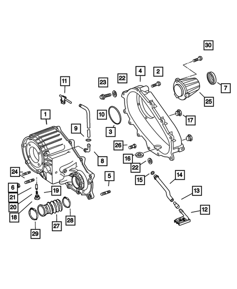 Case and Related Parts for 2005 Dodge Ram 1500 Mopar eStore