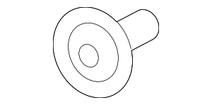 2016-2022 Ram Grille Emblem Nut 6510521AA | TascaParts.com