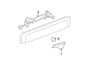 25778786 - Rear License Plate Lamp 2007-2014 GM | AutoNationParts.com
