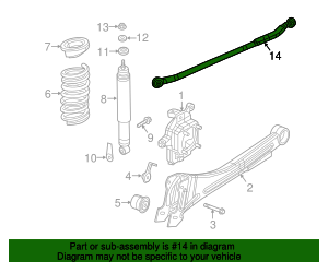 2015-2023 Ram Bar 68223802ab | TascaParts.com