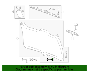 2021-2024 GM Liftgate Close Switch 84248379 GM | GMPartsDirect.com