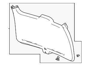 2021-2024 GM Lower Trim Panel 85144845 GM | GMPartsDirect.com