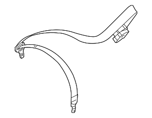 72119117217 - 2003-2008 BMW Z4 Lap & Shoulder Belt (72-11-9-117-217 ...