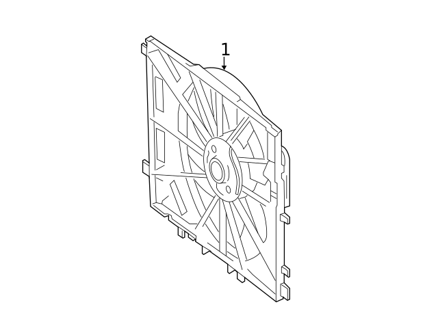 099-906-61-02 - Engine Cooling Fan Assembly 2020-2023 Mercedes-Benz ...