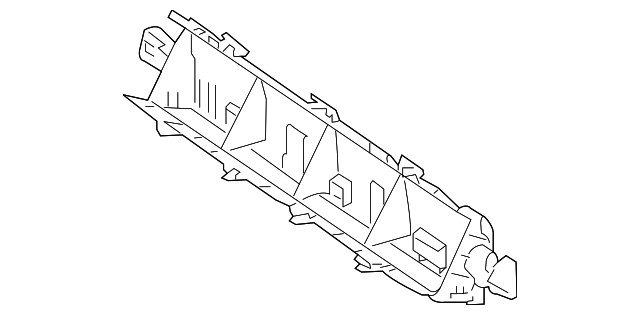 218-505-20-30 - Rear Duct 2012-2018 Mercedes-Benz | Mercedes-Benz USA Parts