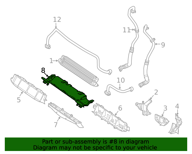218-505-06-88 - Duct Cover 2014-2018 Mercedes-Benz | Mercedes-Benz USA ...