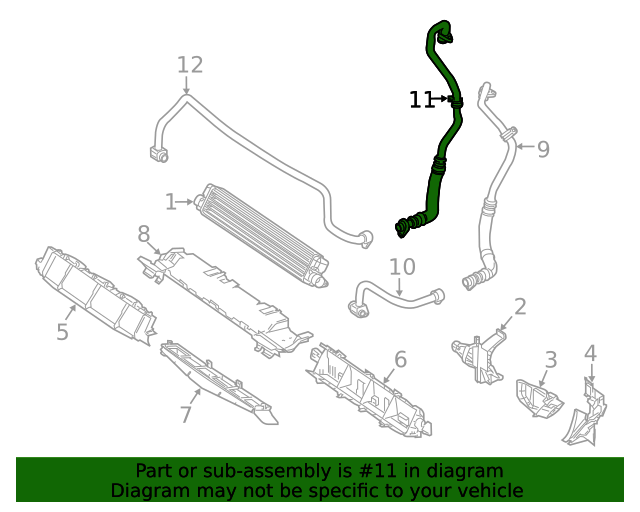 212-500-27-72 - Return Line 2012-2018 Mercedes-Benz | Mercedes-Benz USA ...