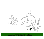 1990-2024 Toyota Fender Liner Grommet 90189-A0002 | OEM Parts Online