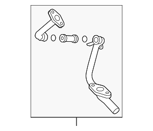 11427808154 - 2009-2013 BMW X5 Oil Line (11-42-7-808-154) | BMW of ...
