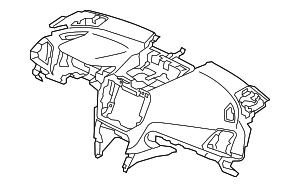 2019-2021 Subaru Forester Instrument Panel 66049SJ120 | Subaru Online Parts