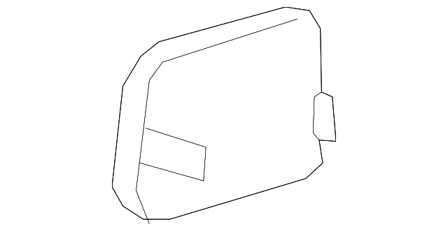 2014-2019 Toyota Corolla Access Cover 58773-02160-C0 | Toyota Parts Center