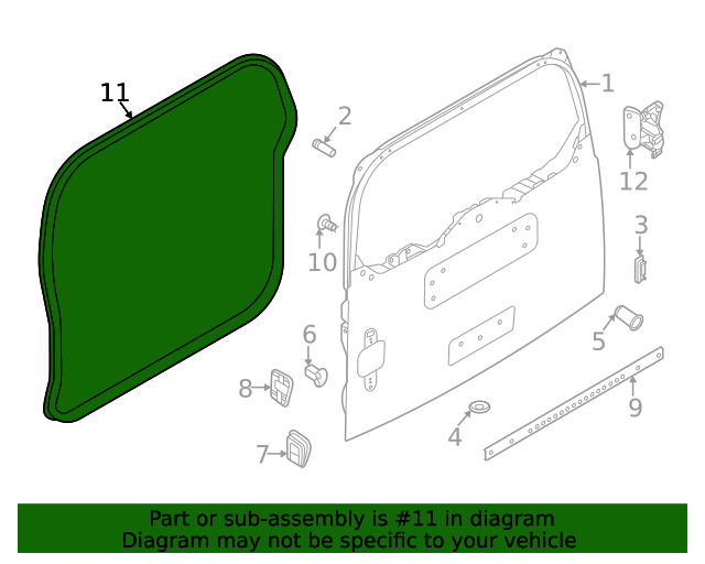 Genuine Weather-Strip On Body for 2020-2023 Land Rover | Land Rover ...