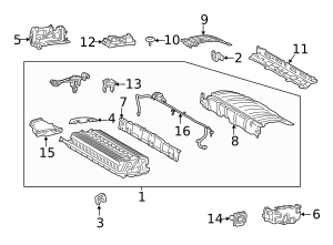 2017-2023 Toyota Sensor 89892-33040 | Toyota Parts