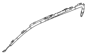 Passenger Side Roof Rail Airbag 84841533 | TascaParts.com