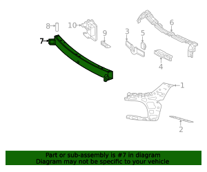 190-620-82-00 - Impact Bar 2016-2021 Mercedes-Benz | Mercedes-Benz USA ...