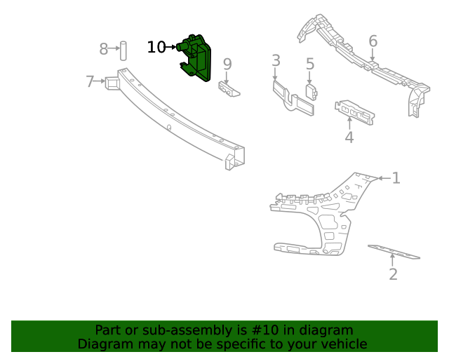 190-620-06-02 - Mount Plate 2016-2021 Mercedes-Benz | Mercedes-Benz USA ...