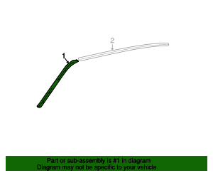75533-60031 - Reveal Molding 1998-2007 Lexus LX470 | Longo Lexus Parts