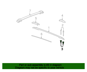 2005-2017 Mopar Side Rail Nut 6509106AA | TascaParts.com