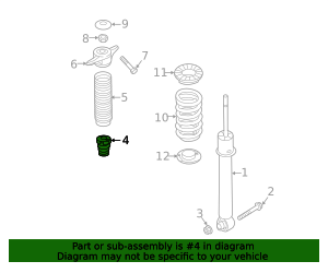 55326-R5000 - Jounce Bumper 2021-2024 Kia Sorento | Kia.Parts Store