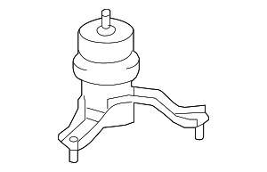2007-2015 Lexus Side Mount 12362-31040 | OEM Parts Online