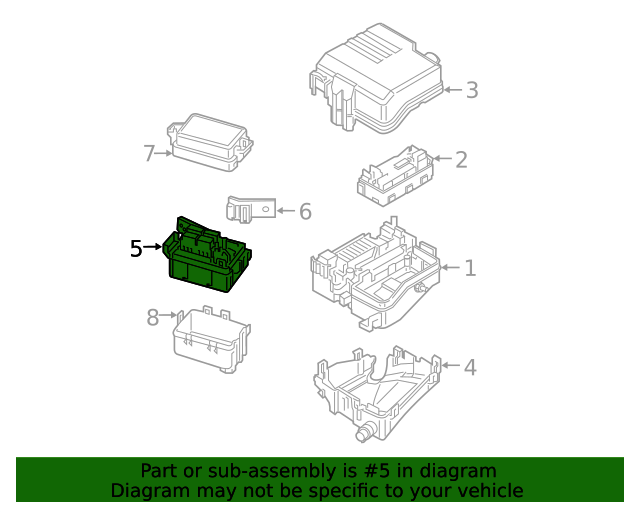 2017-2020 Hyundai Lower Cover 91950-2W030 | OEM Parts Online