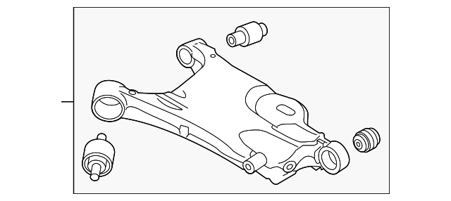 2019-2022 Volvo Lower Control Arm 32246810 | TascaParts.com