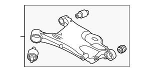2019-2022 Volvo Lower Control Arm 32246810 | TascaParts.com