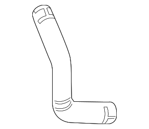 651-203-13-82 - Lower Hose 2014-2022 Mercedes-Benz | Mercedes-Benz USA ...