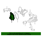 Remanufactured Coolant Pump 651-200-16-02-80 | Mercedes-Benz Parts