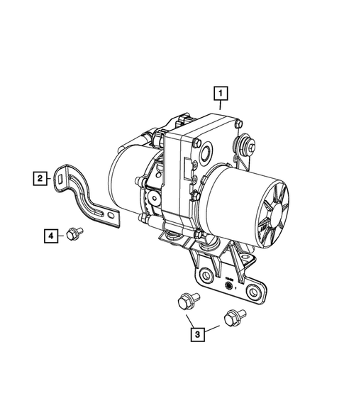Power Steering Pump and Reservoir for 2014 Jeep Grand Cherokee | Mopar ...