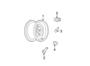 1988-2004 GM GM 09417745 Tire Valve Stem Extension | GM Outlet