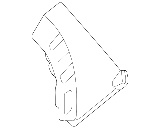 51749851538 - 2020-2021 BMW X6 Air Duct (51-74-9-851-538) | BMW of ...